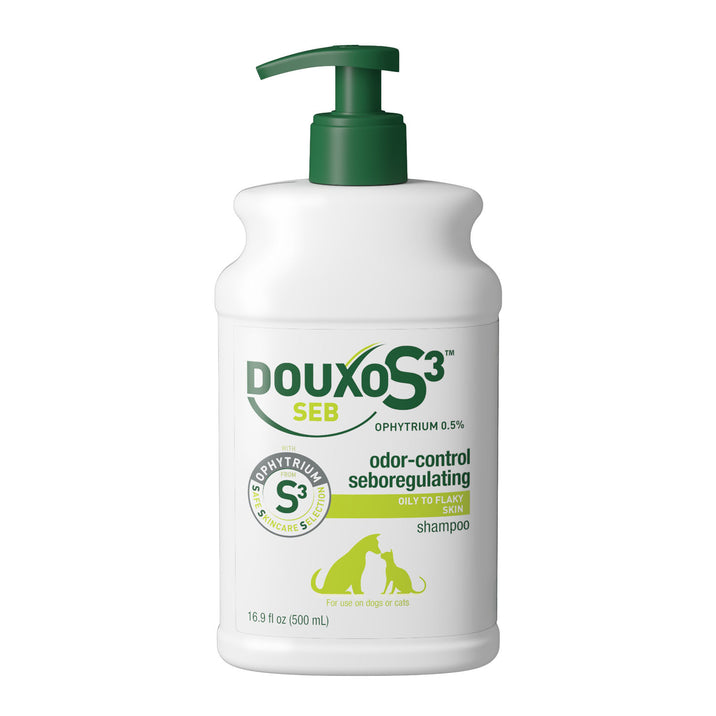 DOUXO® S3 SEB Shampoo - Odor-control, Seboregulating Shampoo for Pets