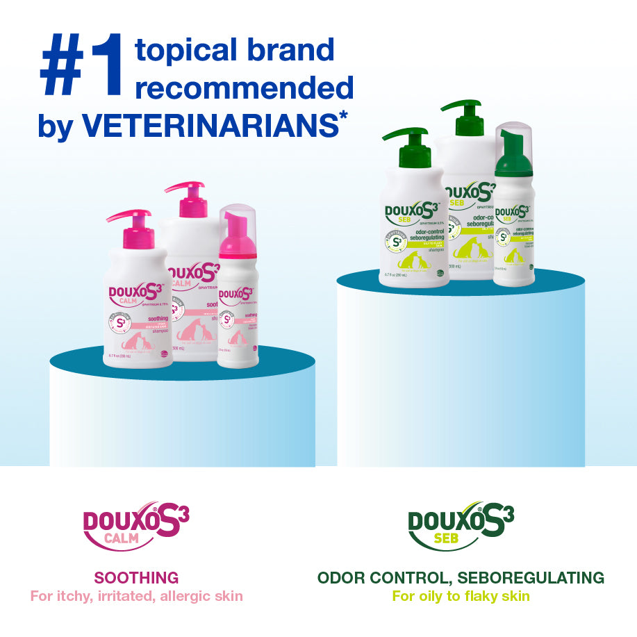 DOUXO® S3 - Expert Dermatological Care for Dogs & Cats
